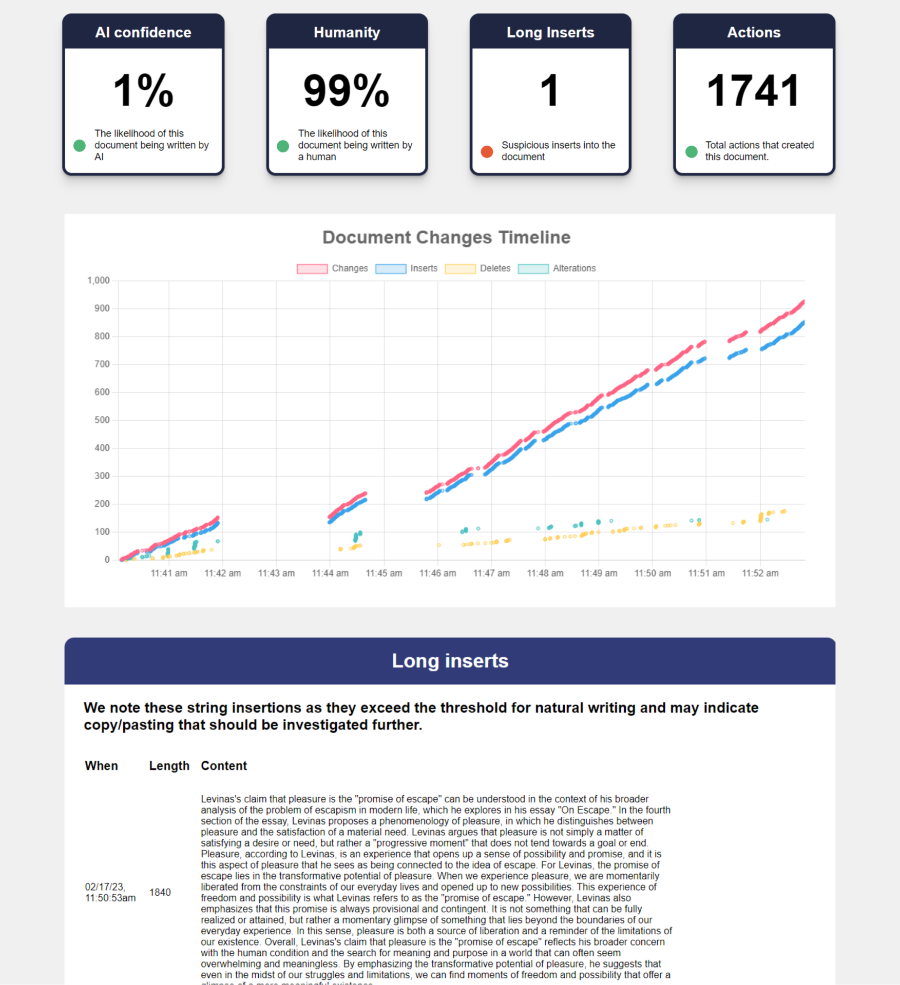 Document Audit - Essay Checker For Teachers